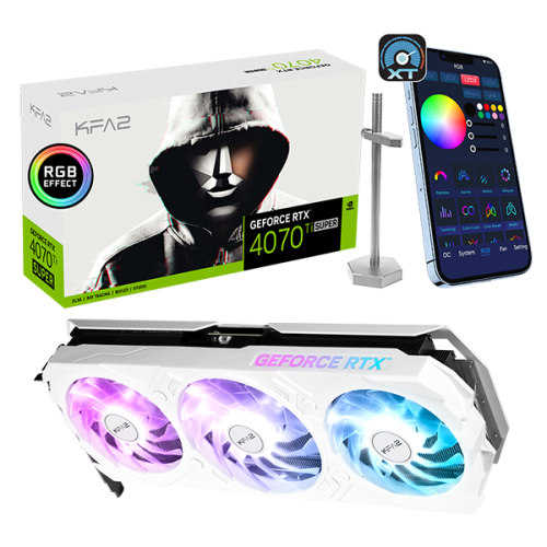 GeForce RTX™ 4070 Ti SUPER EX Gamer White 1-Click OC V2 - GALAX