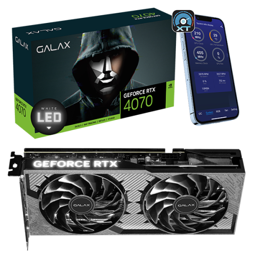 GeForce RTX™ 4070 1-Click OC 2X D6 GALAX