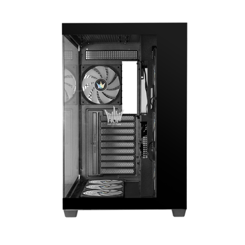 HOF ALLSYNQ PC CASE Black (7 Fans) - GALAX